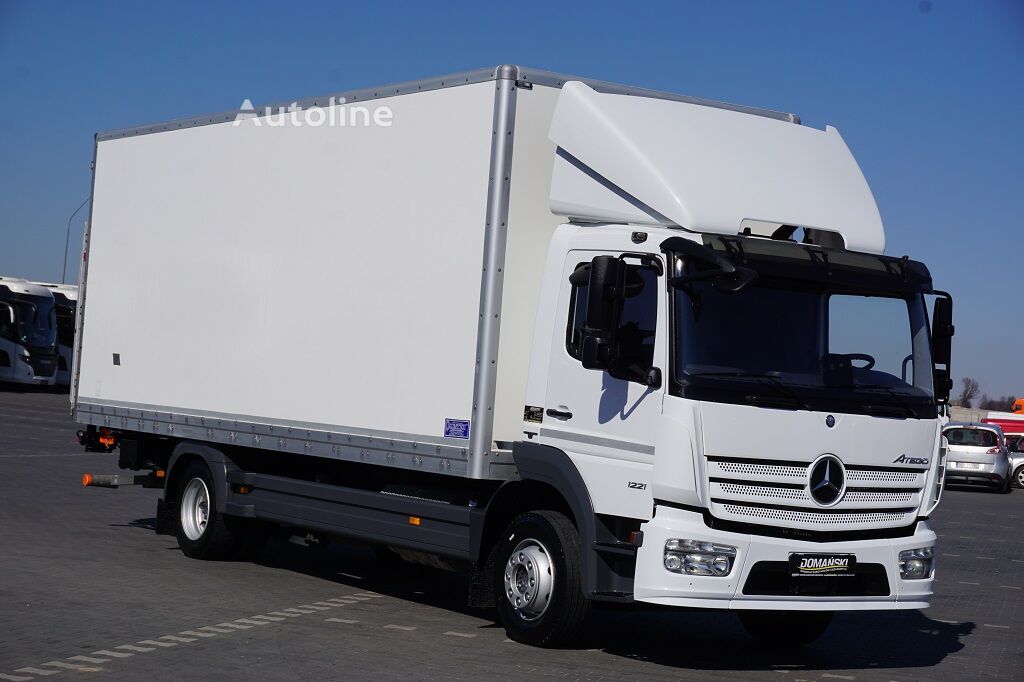 Mercedes-Benz ATEGO / 1221 / ACC / EURO 6 / KONTENER + WINDA / 17 PALET kamion furgon