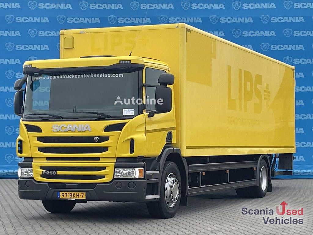 Scania P 250 DB4x2MNA AIRCO TAIL LIFT 1.5T 855X249X227CM kamion furgon