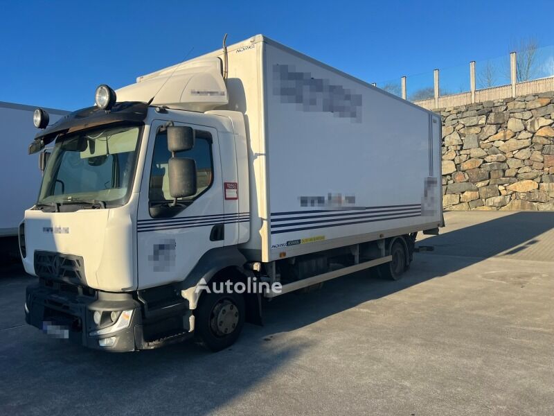 Renault D 7.5 4x2 box truck w/ Heating in box and zepro lift WATCH VIDEO kamion furgon