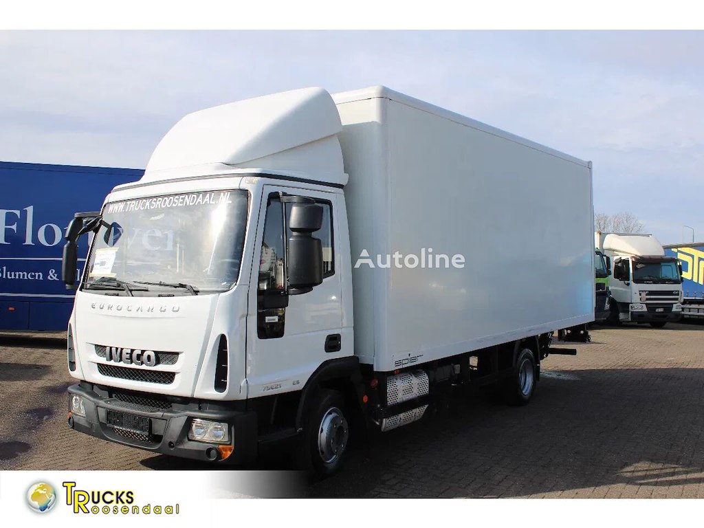 IVECO Eurocargo 75E21 + euro 6 + manual + 7.5t kamion furgon