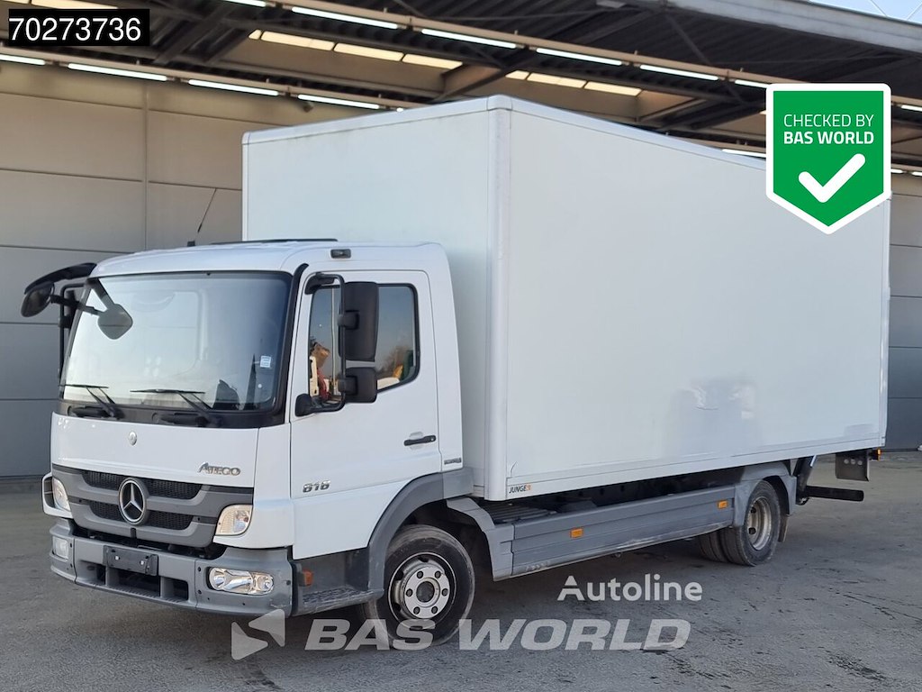 Mercedes-Benz Atego 816 4X2 8tonner Manual Ladebordwand Euro 5 kamion furgon