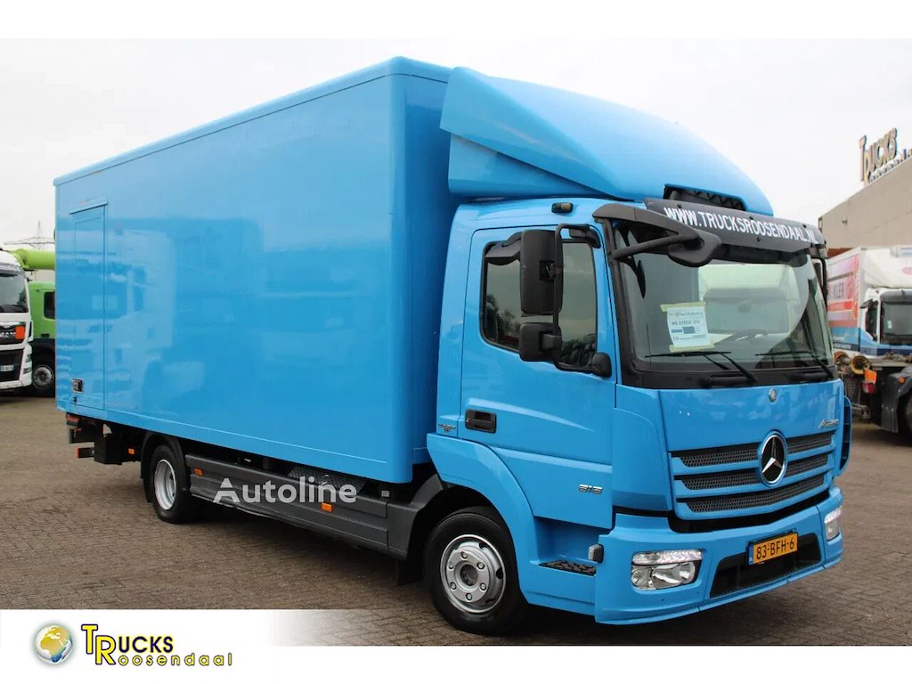 Mercedes-Benz Atego 818 + lift kamion furgon