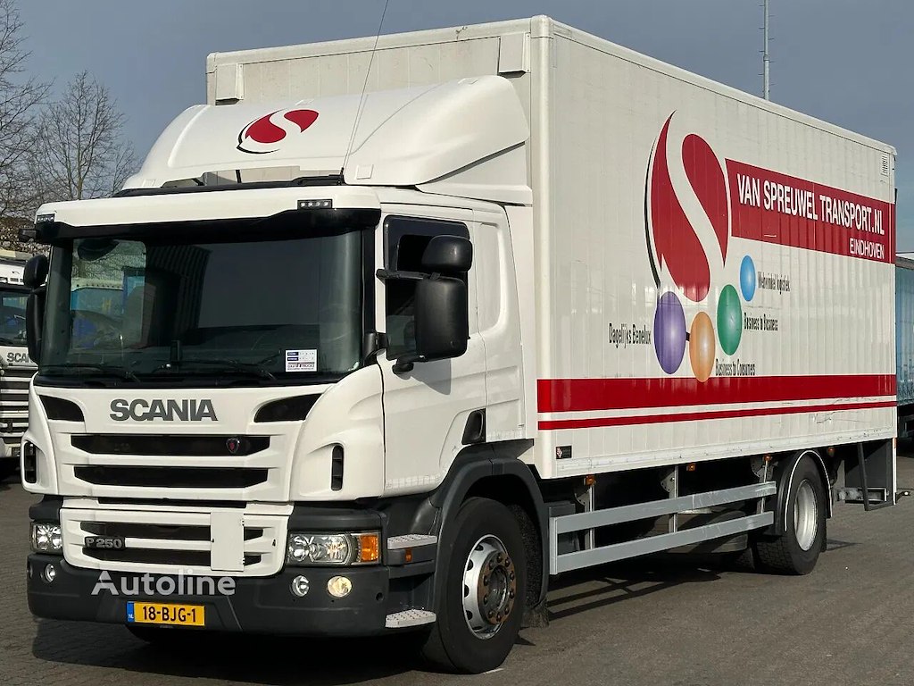 Scania P250 Gesloten Aluminium Opbouw Euro 6 Apk! kamion furgon