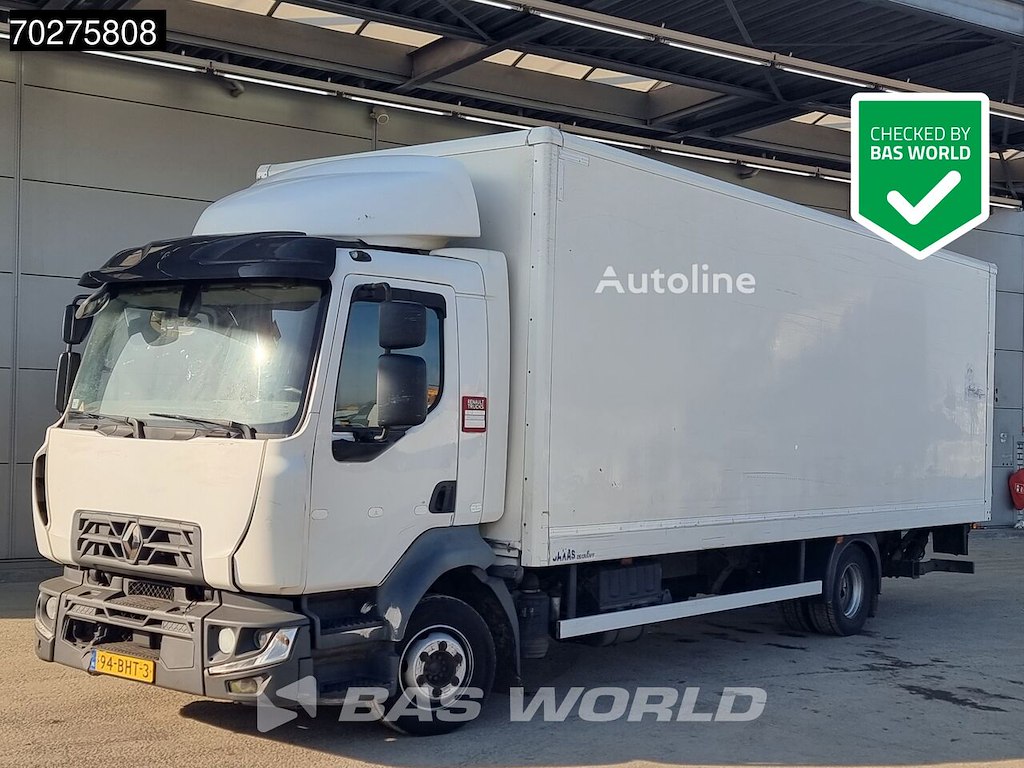 Renault D 210 4X2 12tonner NL-Truck APK Automatic Ladebordwand Euro 6 kamion furgon