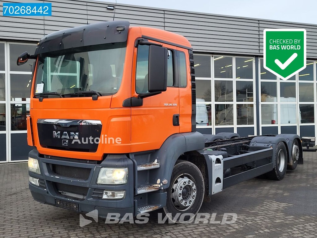 MAN TGS 26.320 6X2 Euro 5 Lift-Steering Axle M kamion šasija