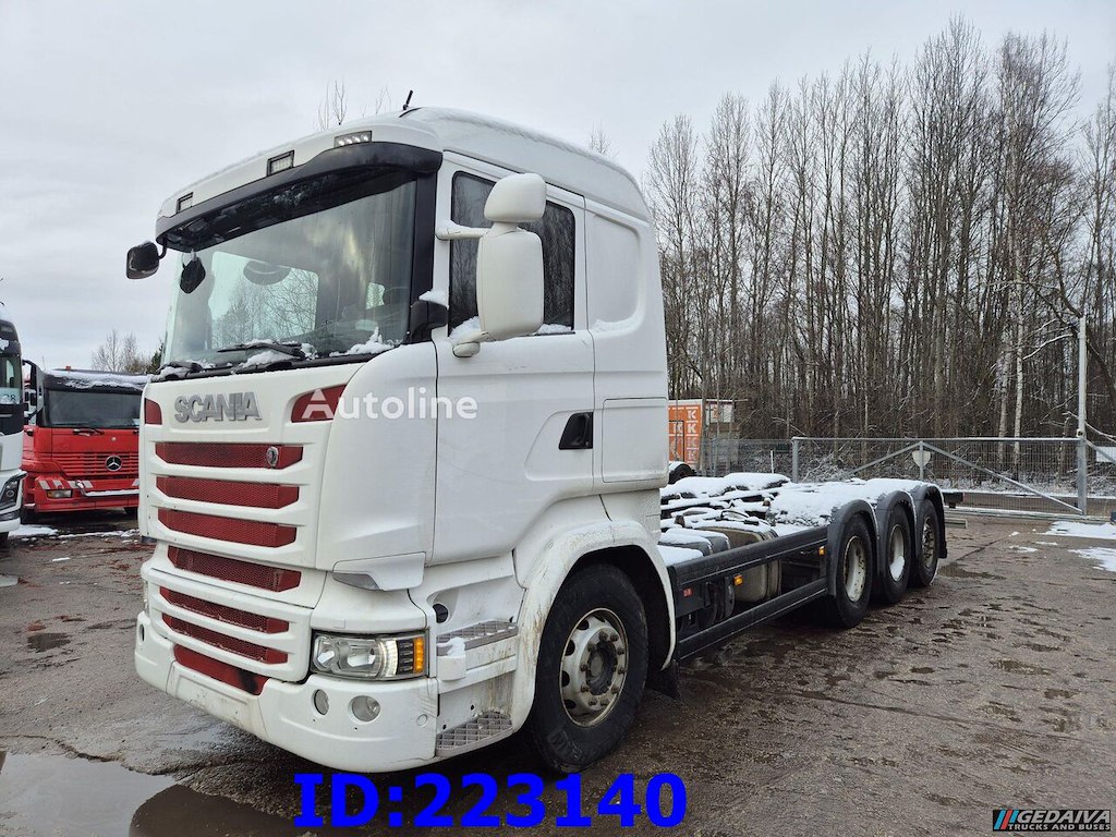 Scania R520 8x4 Steering Axle kamion šasija