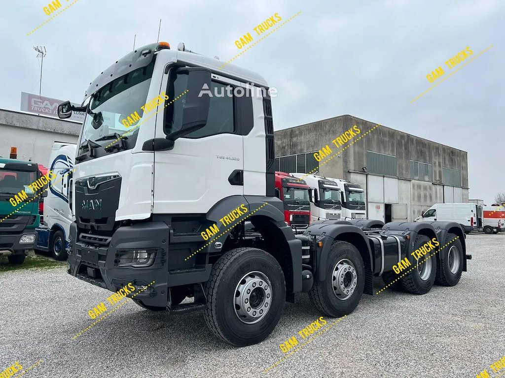 Novi MAN 41.520 TGS 41.520TGS 40Ton AUFBAU AUF ANFRAGE 8x4 EU6 kamion šasija