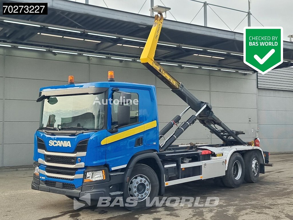 Scania P360 6X2 Palfinger PHT20SLD5 hooklift Lift+Lenkachse Euro 6 kamion rol kiper