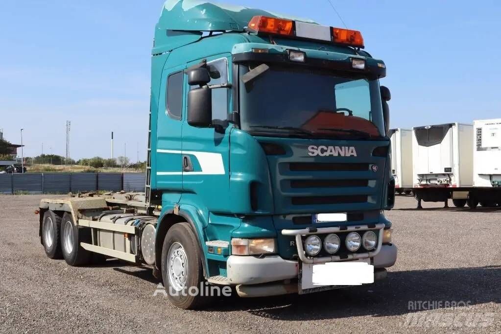 Scania R420LB6X2HHZ Serie 7089 kamion rol kiper