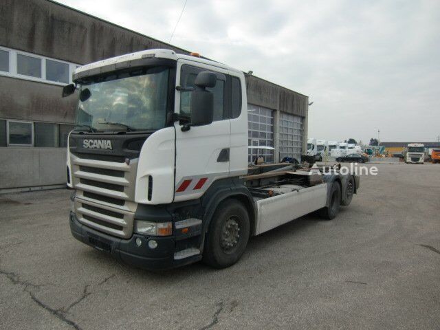 Scania R400 6x2 Abroller Retarder, Euro5, Lenkachse Liftachse, Knick kamion rol kiper