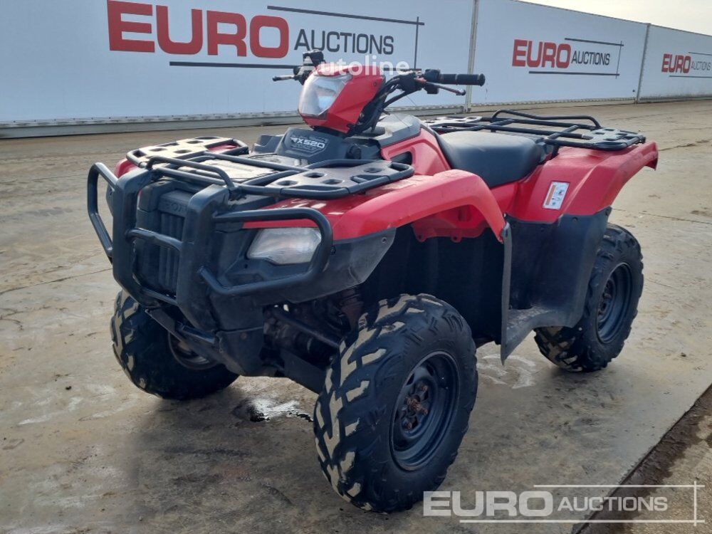 Prodaje se Honda TRX520 četverocikl na aukciji