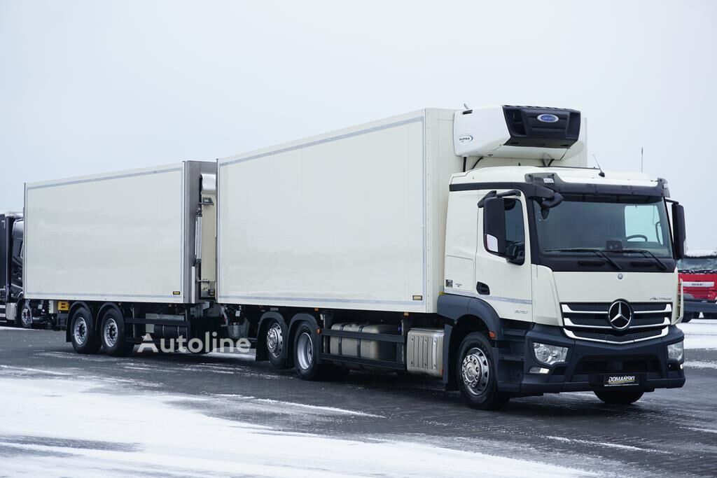 Mercedes-Benz ACTROS / 2540 / ACC / E 6 / ZESTAW PRZEJAZDOWY / CHŁODNIA + WIND kamion hladnjača + prikolica