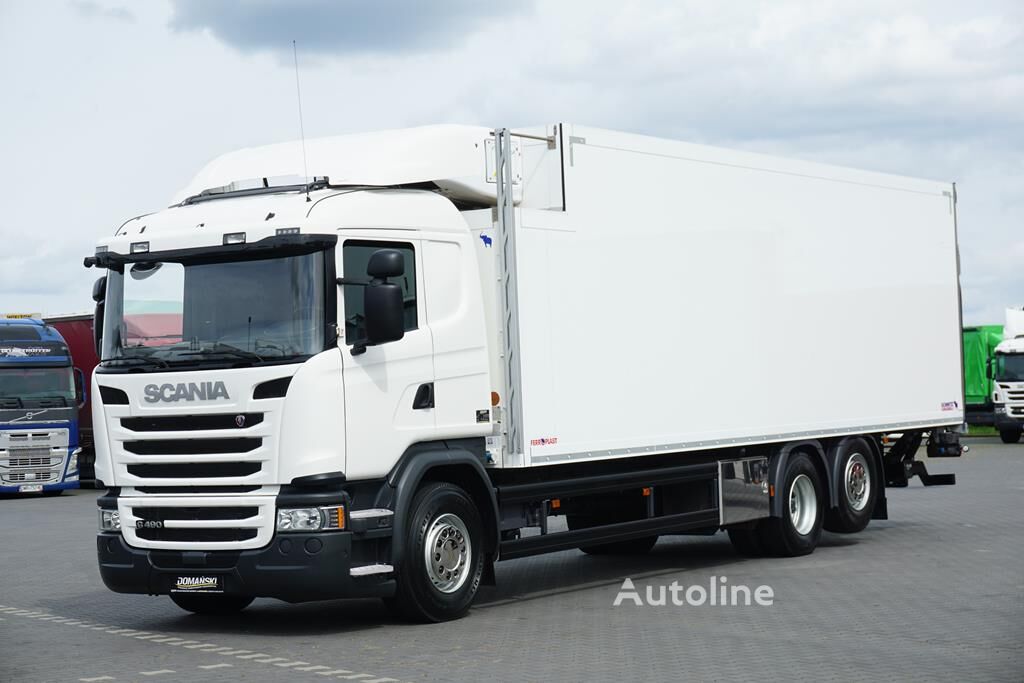 Scania G 490 / EURO 6 / CHŁODNIA + WINDA / 23 PALETY / OŚ SKRĘTNA kamion hladnjača