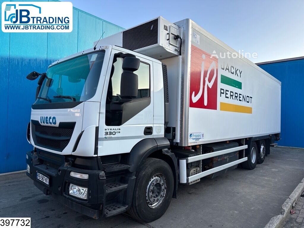 IVECO Stralis 330 CNG 6x2, CNG, EURO 6, Dhollandia, Frigoblock kamion hladnjača