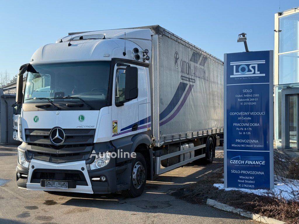 Mercedes-Benz 1830 Actros EURO 6 kamion sa klizna zavesa cerada