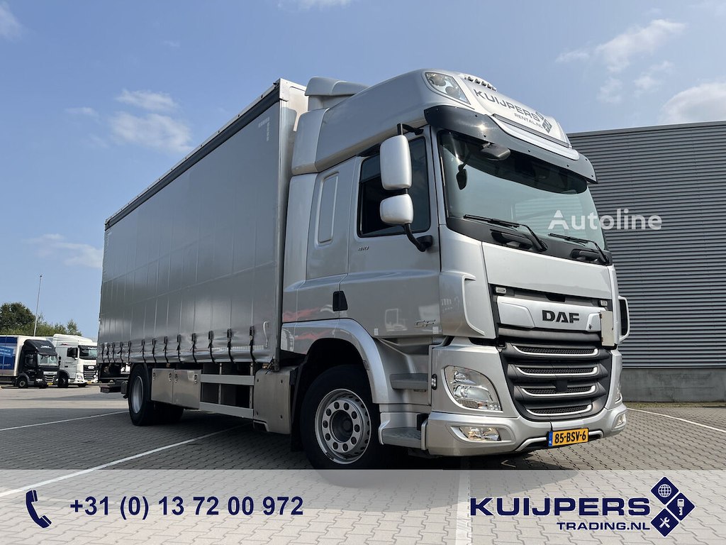 DAF CF 410 FA SC kamion sa klizna zavesa cerada