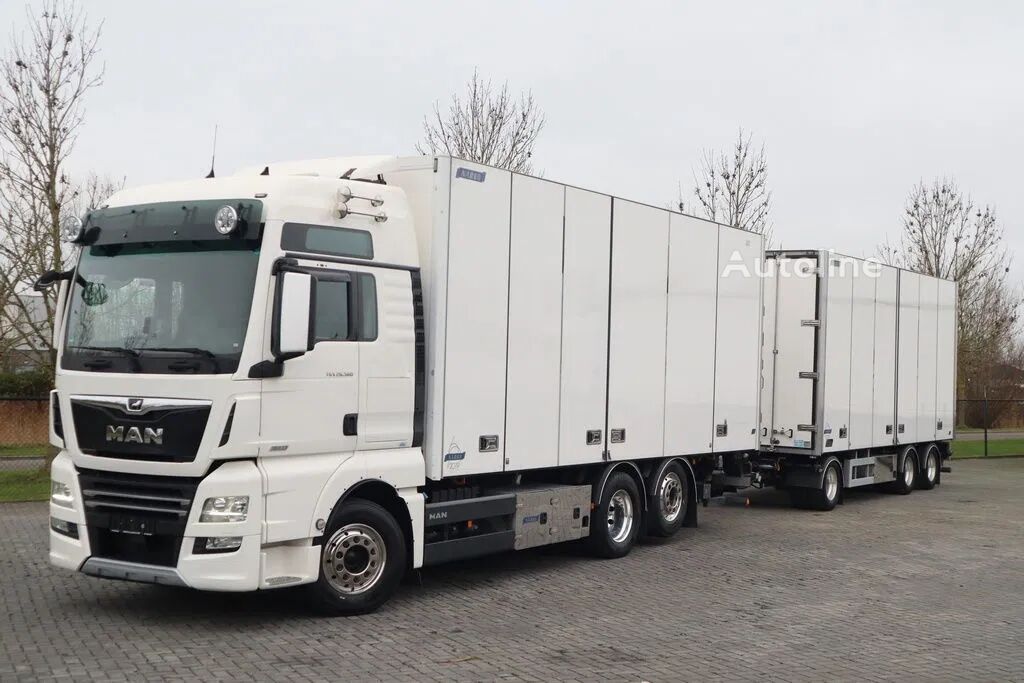 MAN TGX 28.580 | 6X2 | RETARDER | SIDE OPEN | TRAILER | EURO 6 ZUG / kamion sa klizna zavesa cerada