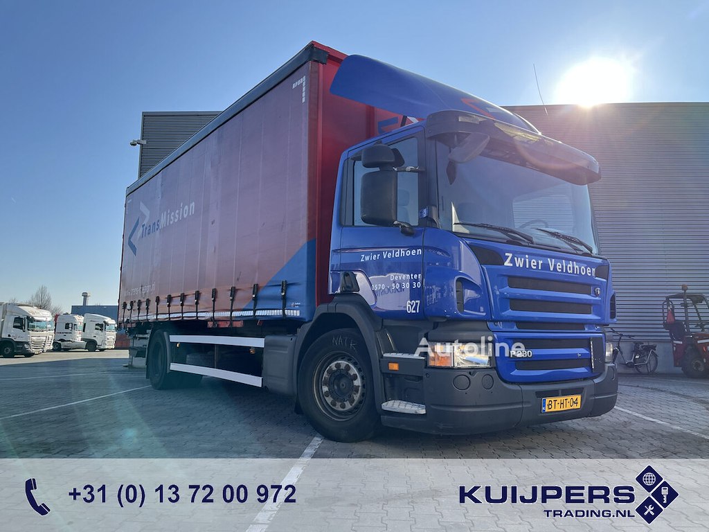 Scania P 230 Euro 4 / 687 dkm / Curtainside kamion sa klizna zavesa cerada