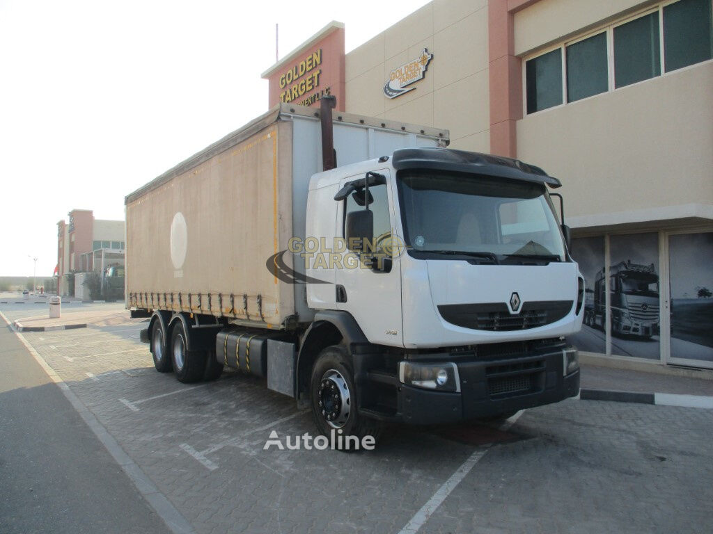 Renault KERAX 380 kamion sa klizna zavesa cerada