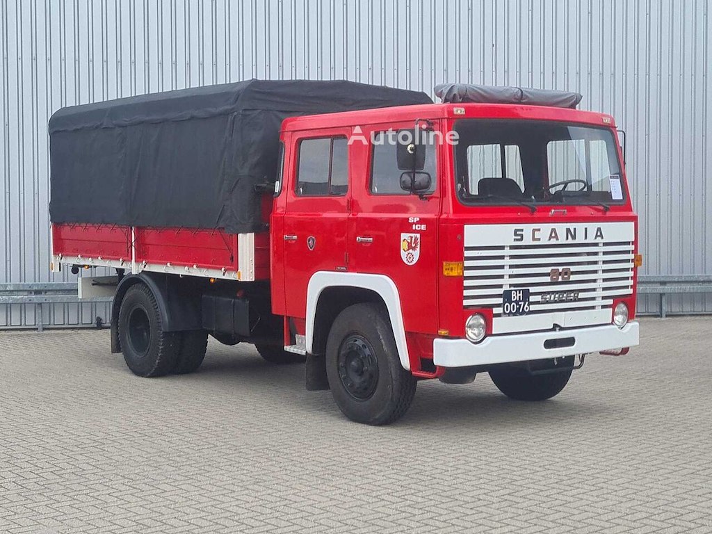 Prodaje se Scania 80 super kamion s ceradom na aukciji