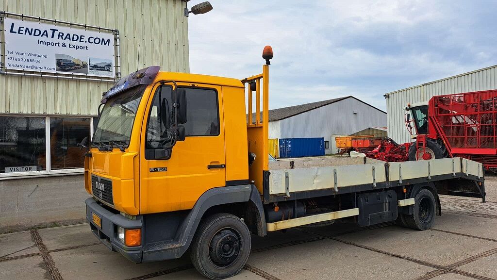 MAN F 8.153 * Car Transporter * Full Spring * Manual pump * autotransporter