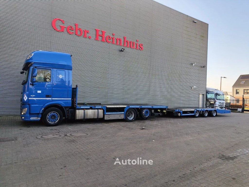 DAF XF 480 6x2 + FVG ALFS autotransporter