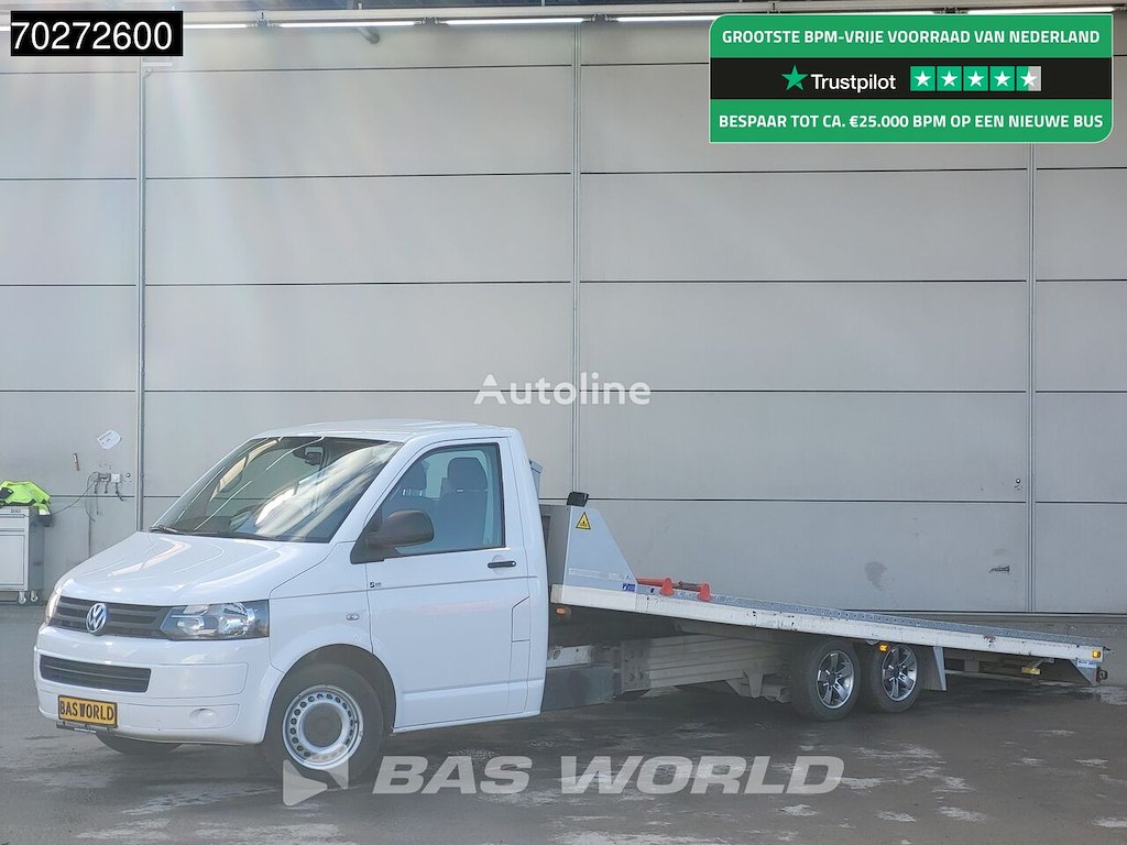 Volkswagen Transporter 140PK Autotransporter Algema 1500KG Nutzlast Cartran