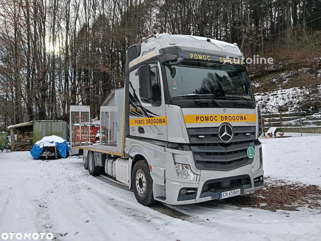 Mercedes-Benz Actros 2545 autolaweta laweta przewóz maszyn šlep auto