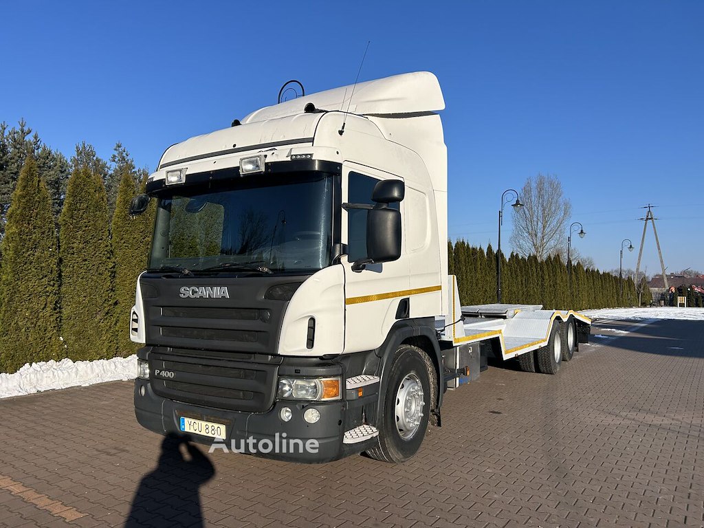 Scania P400 6x2 2011 EURO 5 laweta pomoc drogowa šlep auto