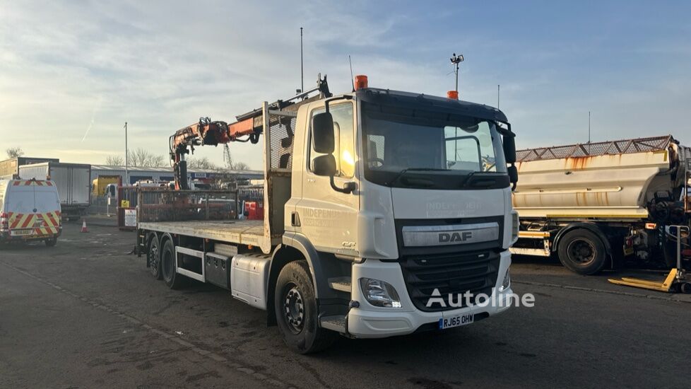 Prodaje se DAF CF 330 EURO 6 kamion platforme na aukciji