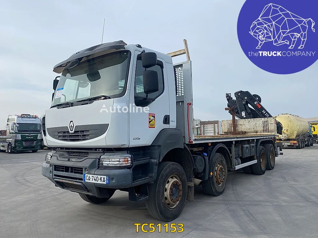 Renault Kerax 430 kamion platforma