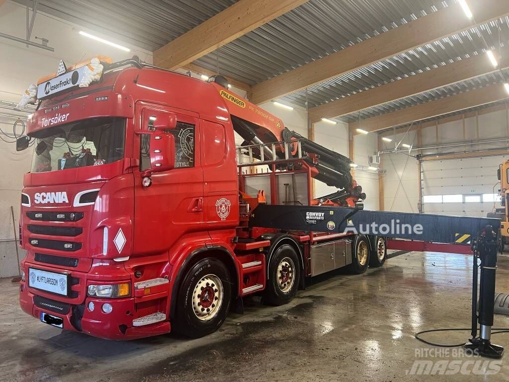 Scania R560 kamion platforma