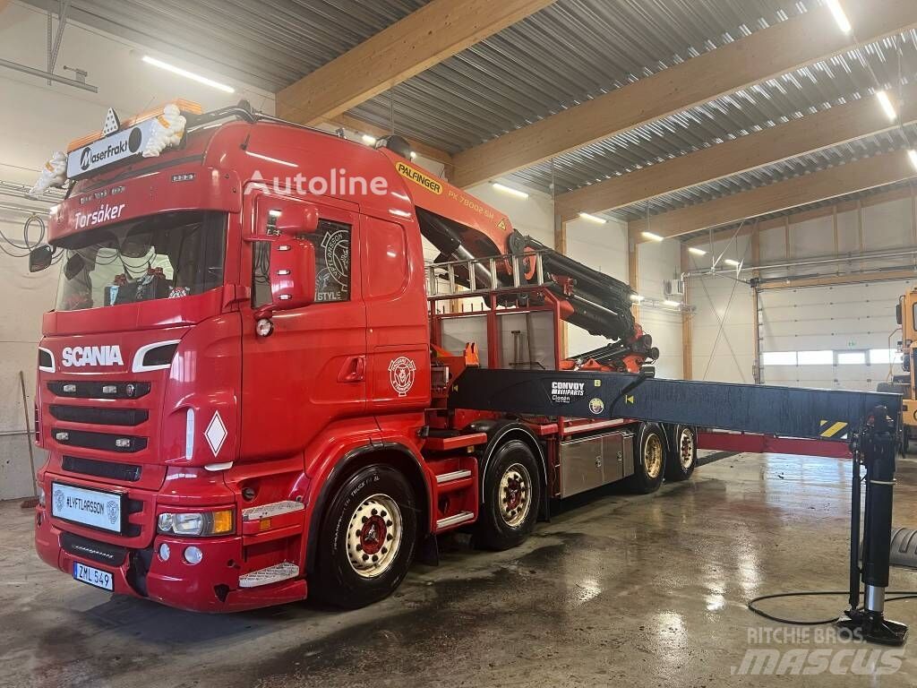 Scania R560 kamion platforma