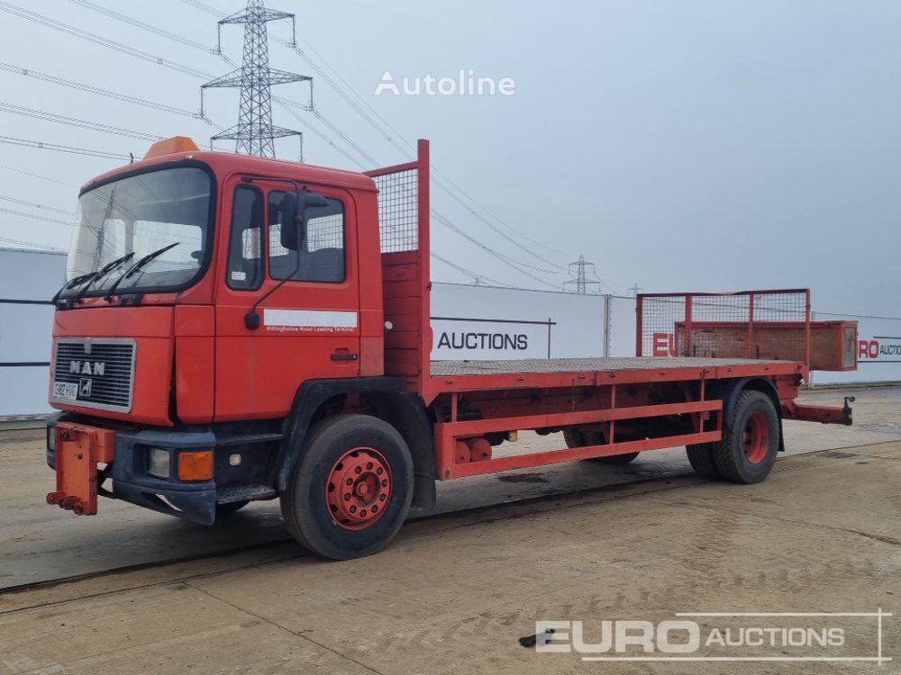 Prodaje se MAN 4x2 Flatbed Lorry, Manual Gearbox kamion platforme na aukciji