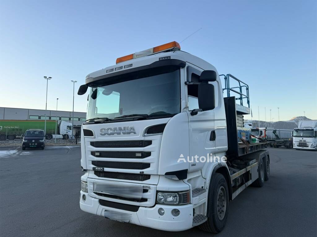 Scania R 520 20t Joab krok kamion platforma