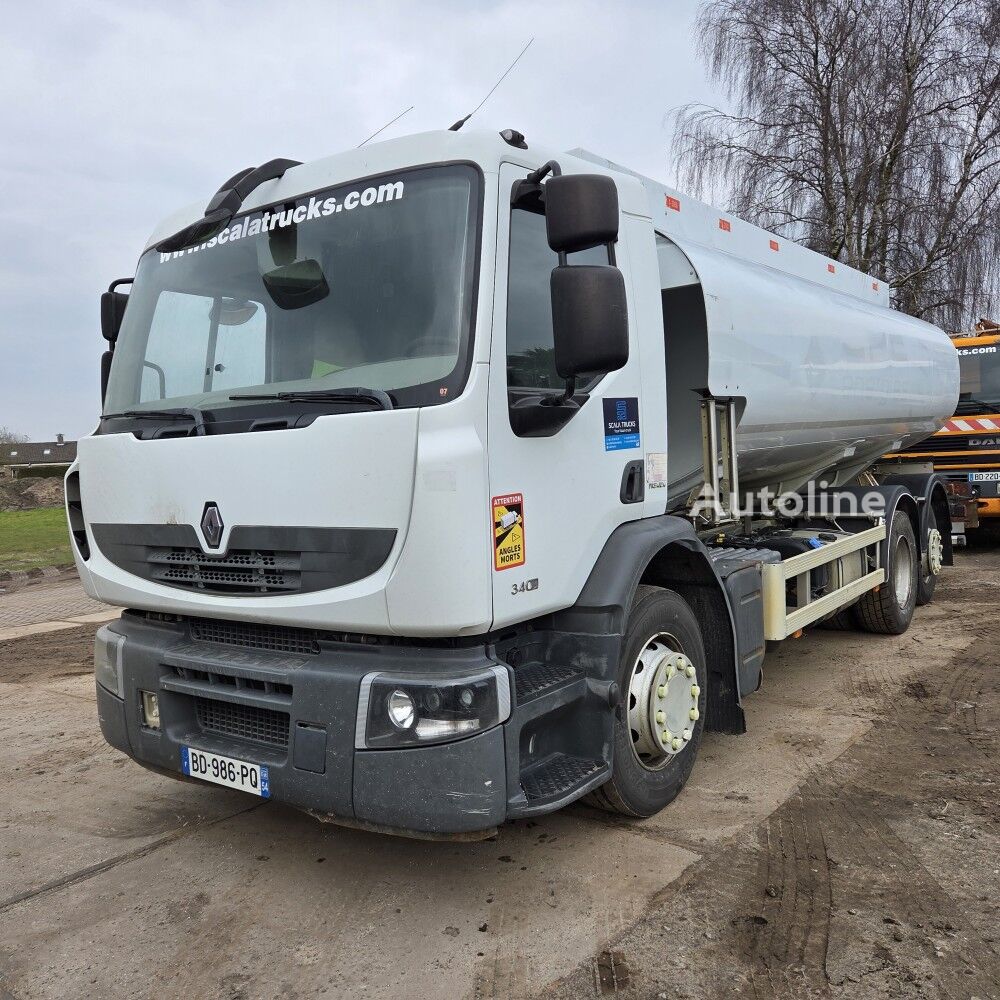 Renault Premium 340 6x2 Fuel Tank 18.540 L 3 compart Steering Axle Retar autocisterna za gorivo