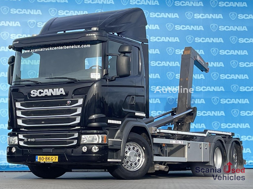 Scania G 410 LB6x2*4HNA DIFF-L AHW 21T VDL HOOK LIFT kamion autopodizač kontejnera