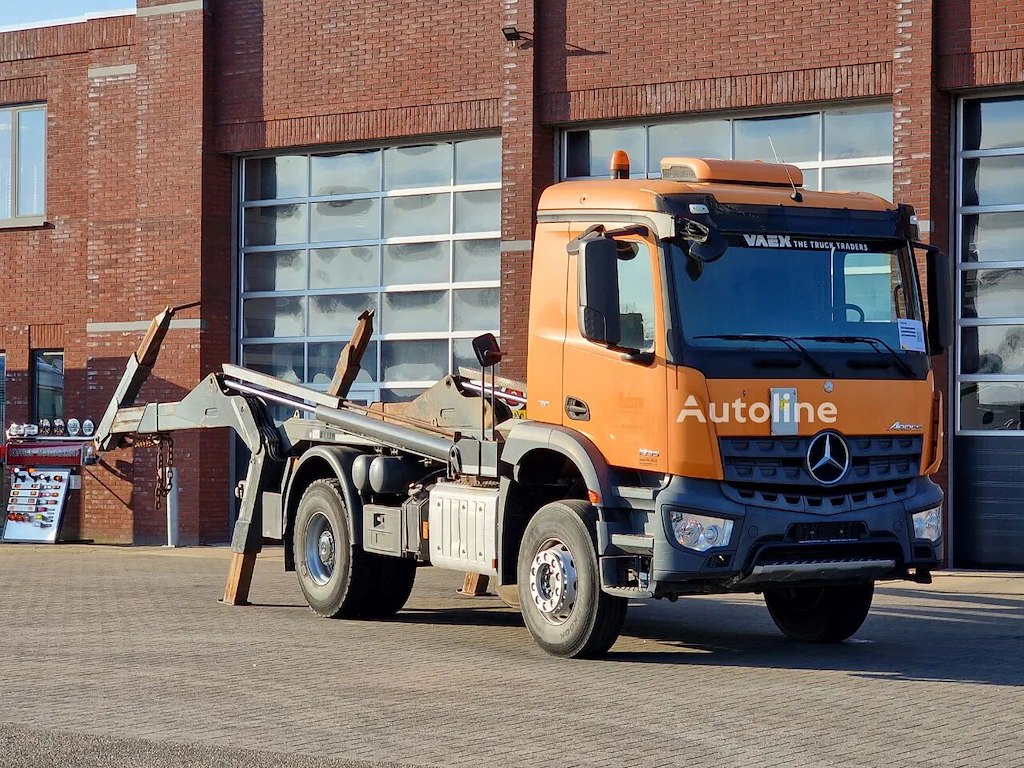 Mercedes-Benz Arocs 1835 4x2 - Skiploader / Absetzkipper AK 13H 12.000 KG - Fu kamion autopodizač kontejnera