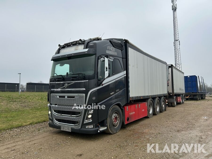 Prodaje se Volvo FH 750 kamion za prevoz drva na aukciji + šumarska prikolica