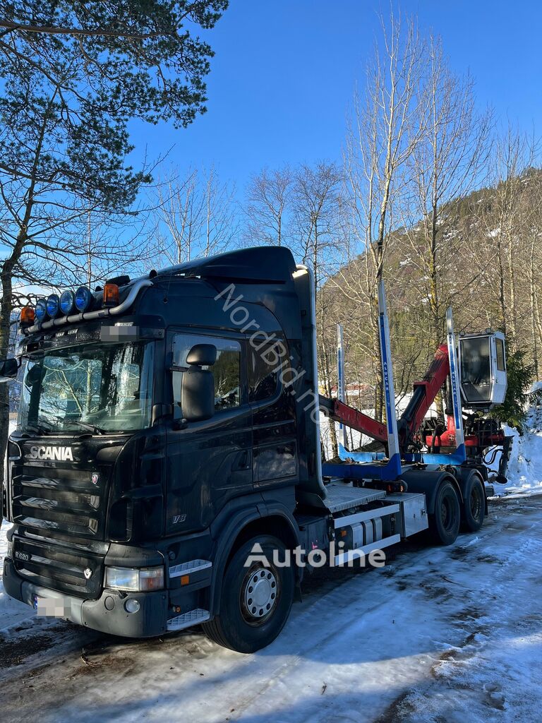 Scania R620 *6x4 *JONSERED J1020S80R *HUB REDUCTION *FULL STEEL kamion za prevoz drva