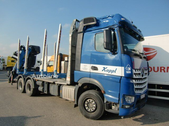 Mercedes-Benz Arocs 3353 6x4 Holztransp., Palfinger Kran Epsilon kamion za prevoz drva