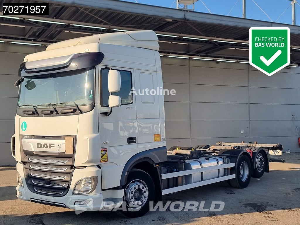 DAF XF 480 6X2 Retarder SC ACC Automatic Euro 6 vozilo za prevoz kontejnera