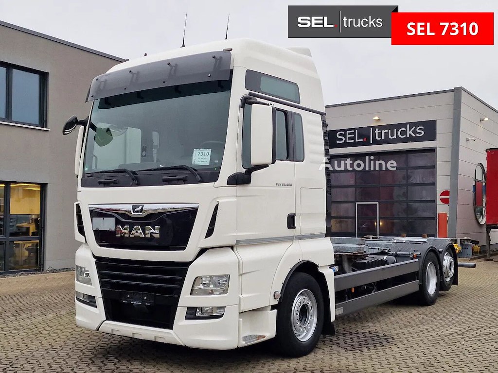 MAN TGX 26.460 6x2-2 LL ZF Intarder / Standklimaanlage vozilo za prevoz kontejnera