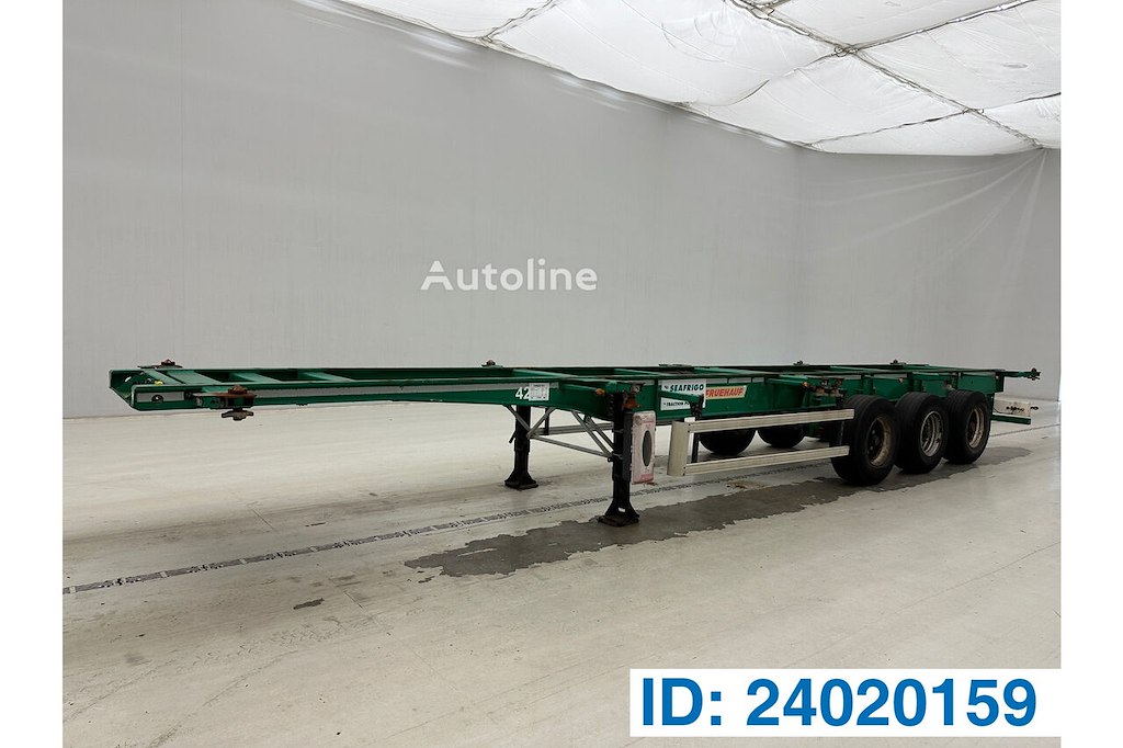 Fruehauf Skelet 2 x 20-40 ft vozilo za prevoz kontejnera