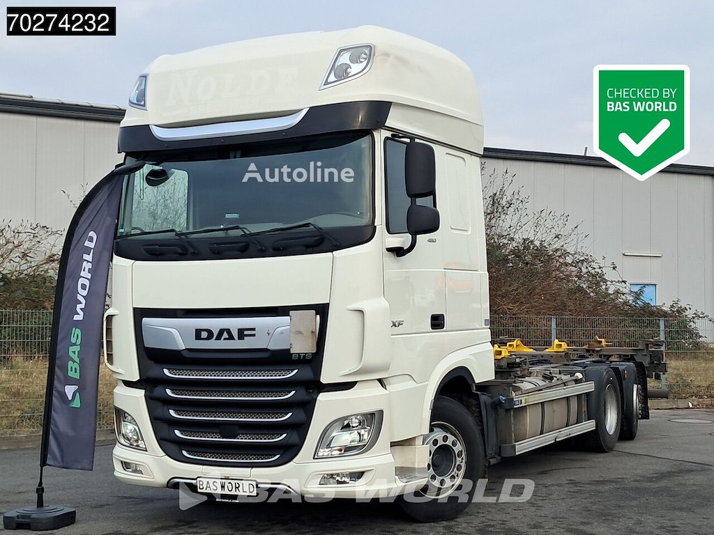 DAF XF 480 6X2 SSC Retarder 2xTanks Lift-Lenkachse ACC LED vozilo za prevoz kontejnera