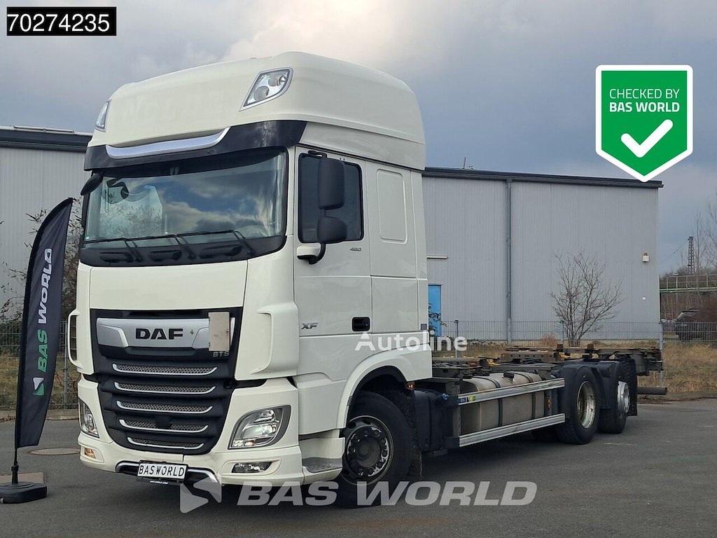 DAF XF 480 6X2 SSC Retarder 2X Tanks ACC Lift-Lenkachse LED vozilo za prevoz kontejnera