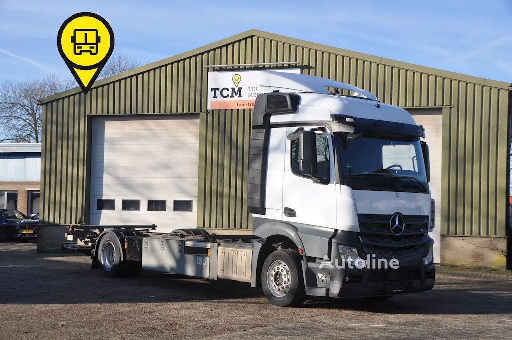 Mercedes-Benz 1840 4X2 2015. VOITH RETARDER. BDF SYSTEEM. 509.801KM vozilo za prevoz kontejnera