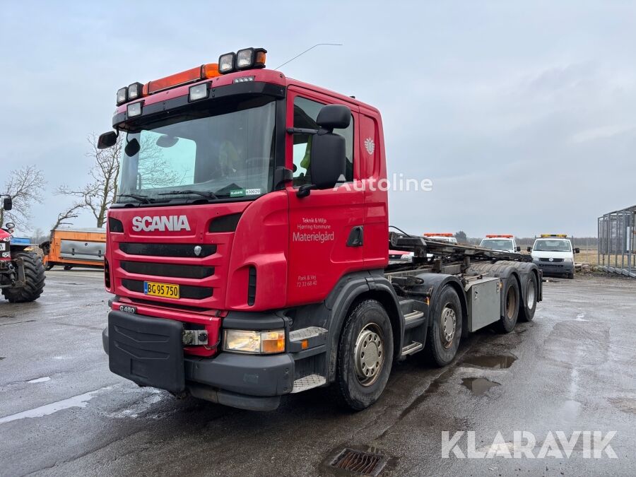 Prodaje se Scania G480 kamion sa kukom za podizanje tereta na aukciji