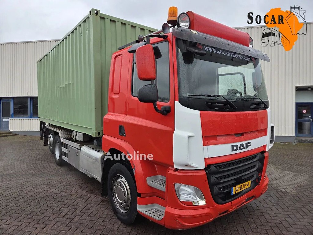 DAF CF 400 CF 400 FAR, Manual, Low mileage, TUV 06-2025 kamion sa kukom za podizanje tereta