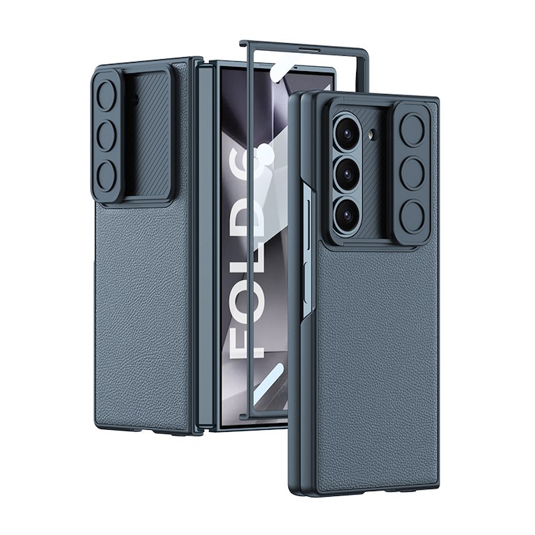 Futrola CAMERA SWIPE za Samsung F956B Galaxy Z Fold 6 5G plava (GKK case)
